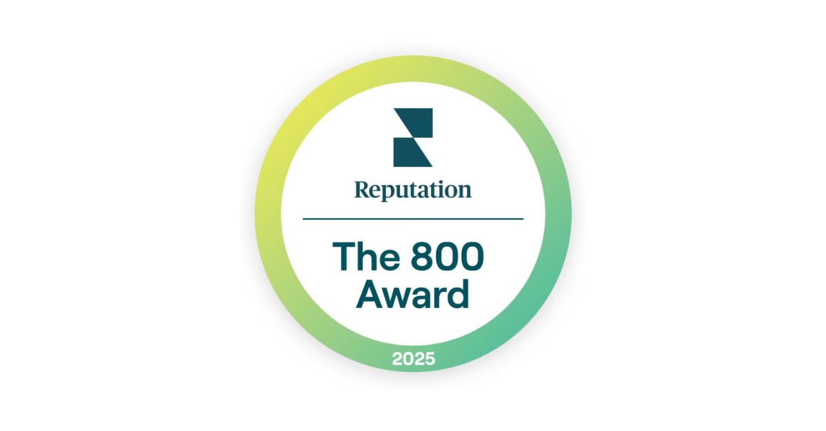 Spherion is a Reputation 800 Award Winner | Spherion
