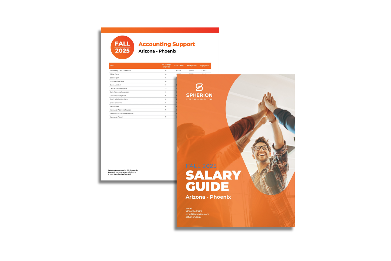 2025 Phoenix, AZ Salary Guide | Spherion