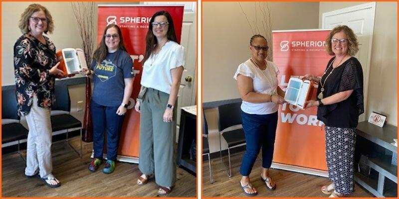 Spherion Gives Back to Schools With ‘Let’s Get to School’ Initiative