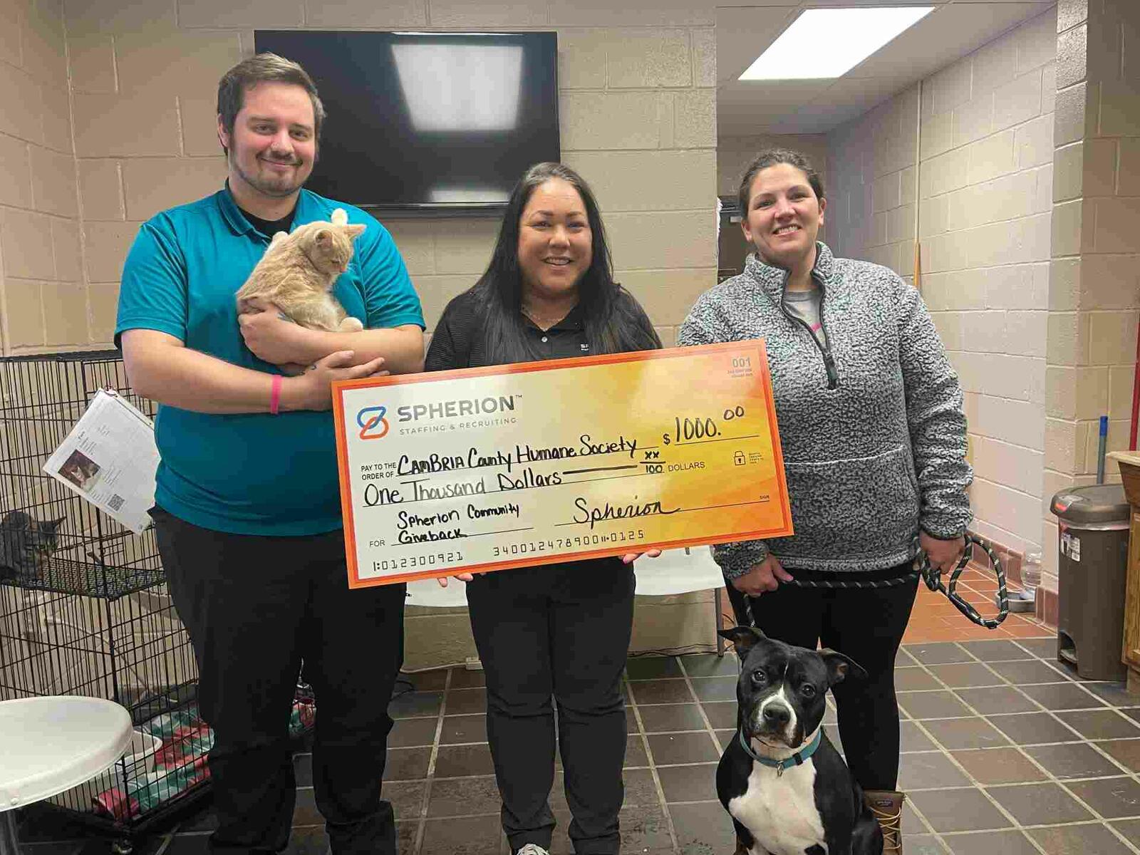 Community Giveback | Spherion